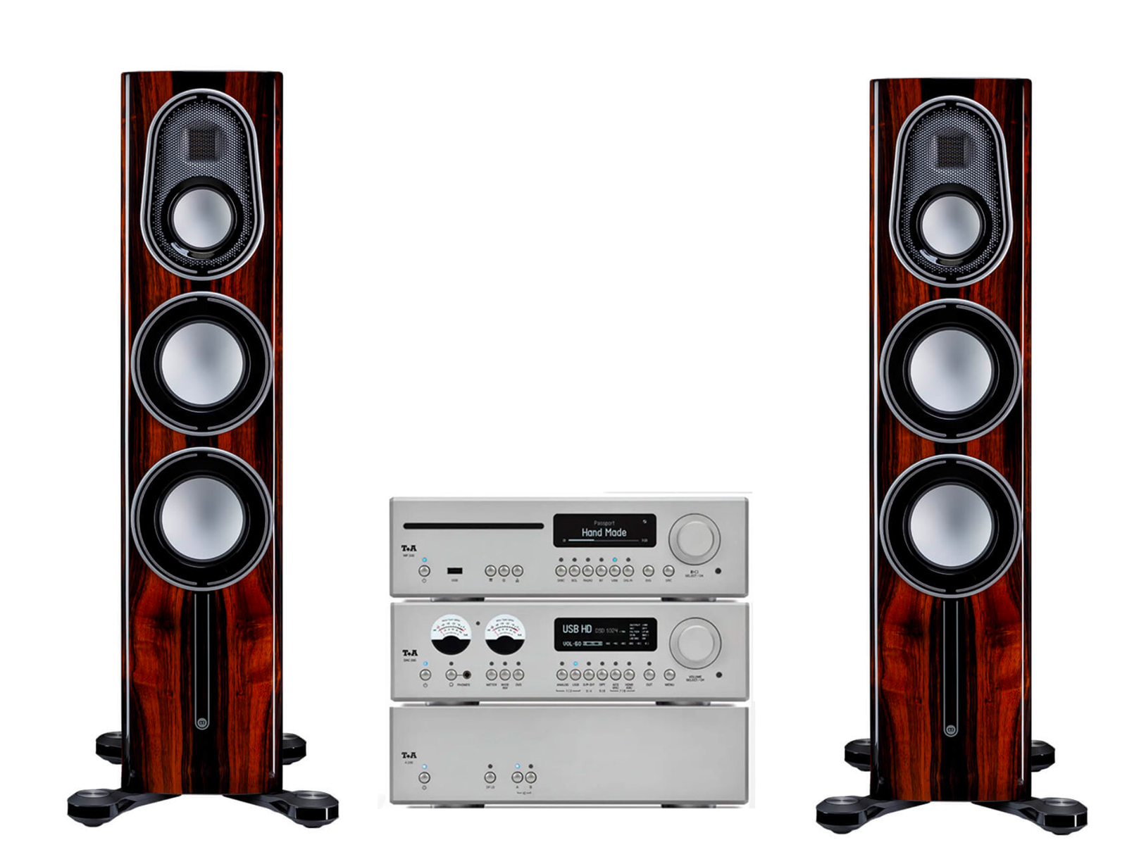 Compact T+A & Monitor Audio Platinum 200 3G - Audio Venue