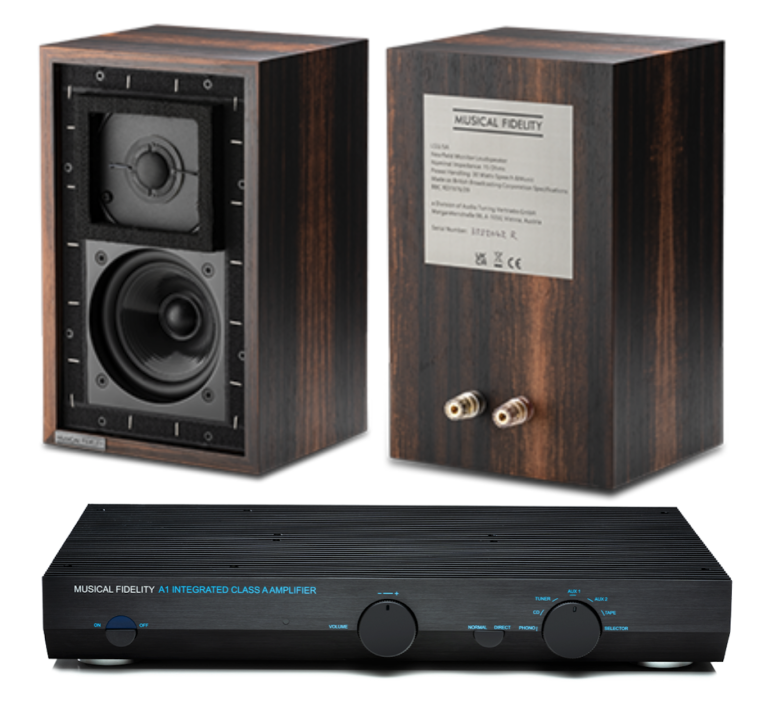 Musical Fidelity A1 & LS3/5a system - Audio Venue
